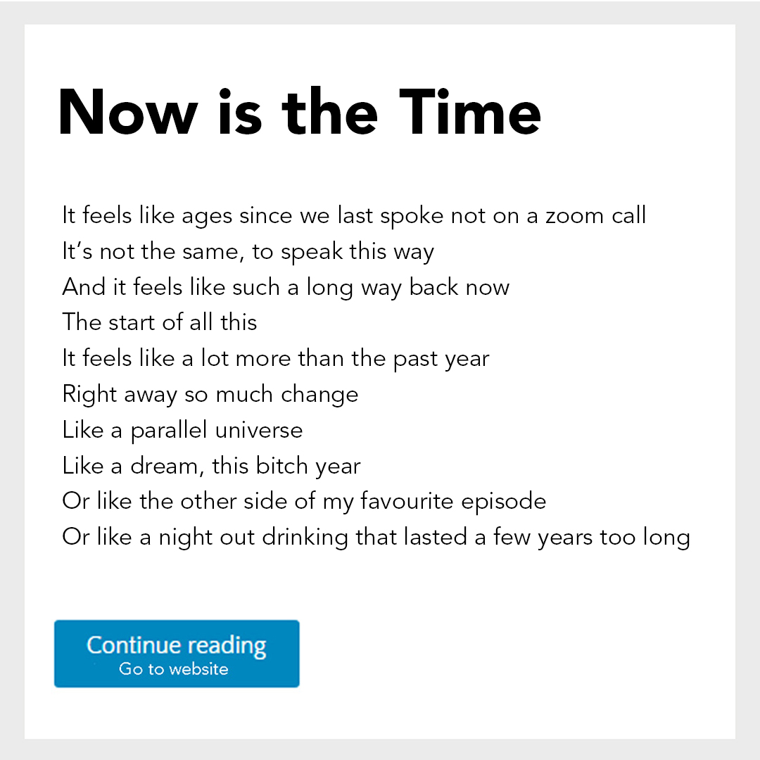 Now is the Time – Jessica Kashdan-Brown